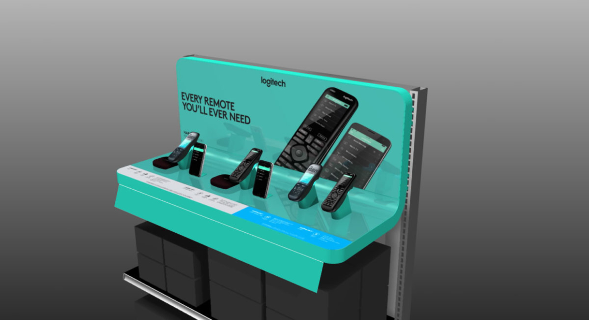Logitech Harmony Inline Display - Inesco Dynamic Merchandising