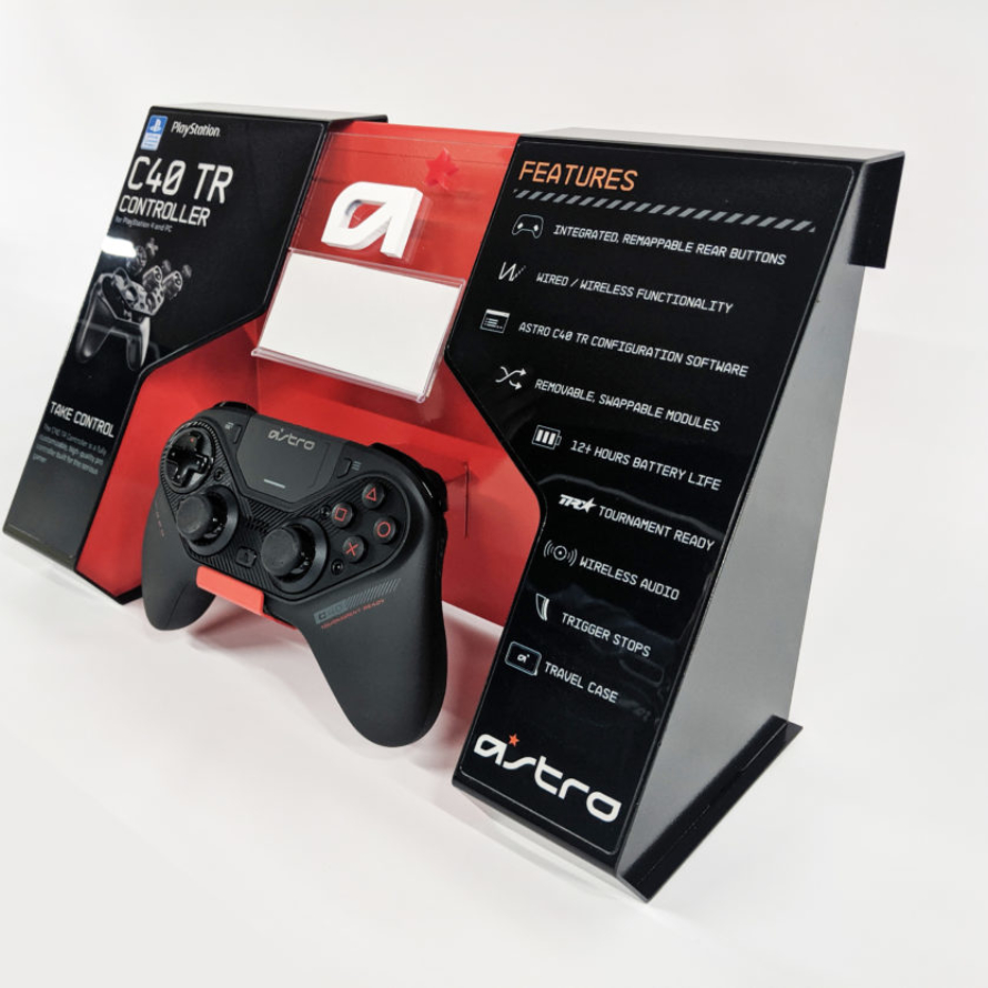 Astro Gaming Controller Display - Inesco Dynamic Merchandising