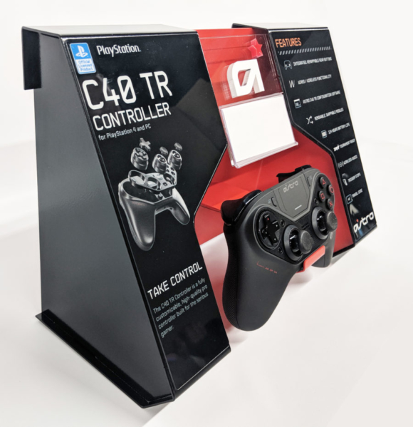 Astro Gaming Controller Display - Inesco Dynamic Merchandising